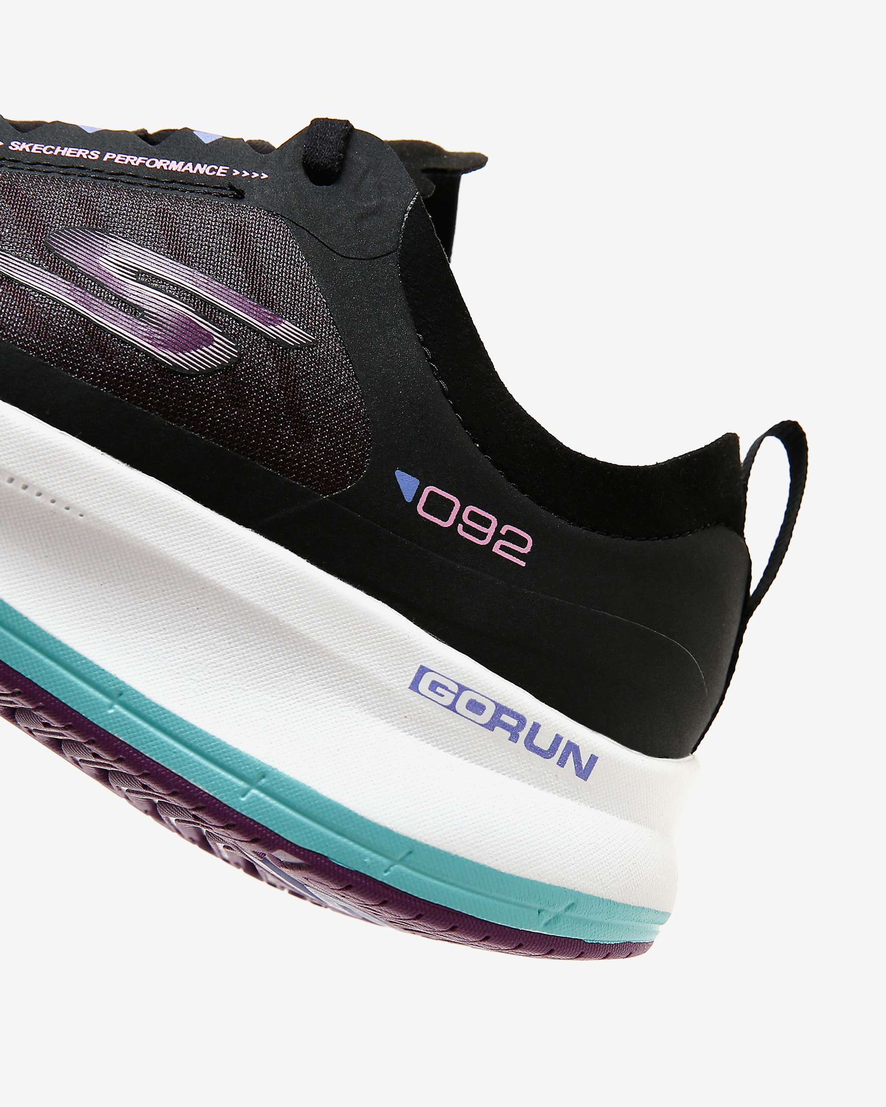 Go Run Pulse - Fast Stride Kadın Siyah Koşu Ayakkabısı 128658 BKMT