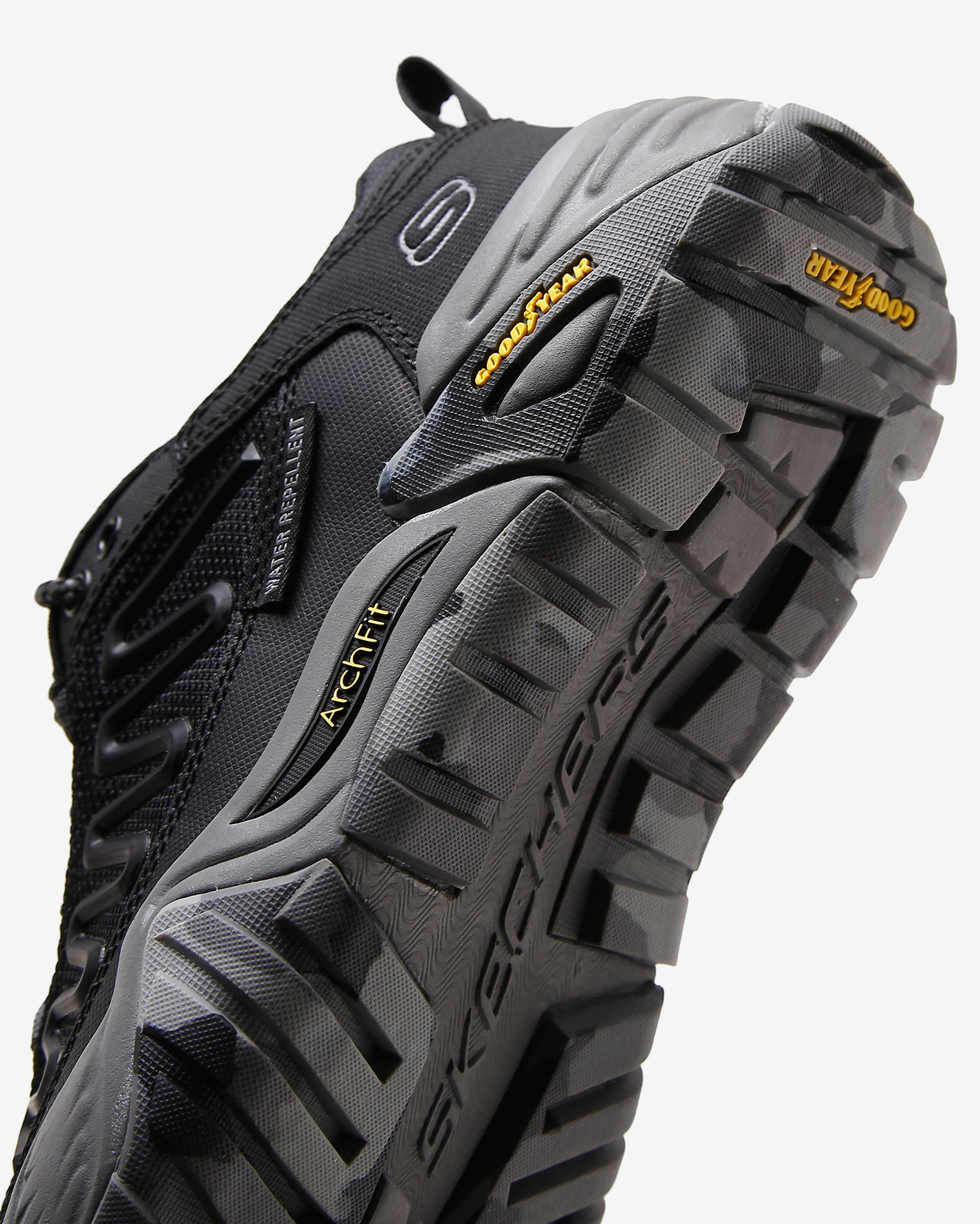 Arch Fit Recon - Zenick Erkek Siyah Outdoor Ayakkabı 204537 BLK