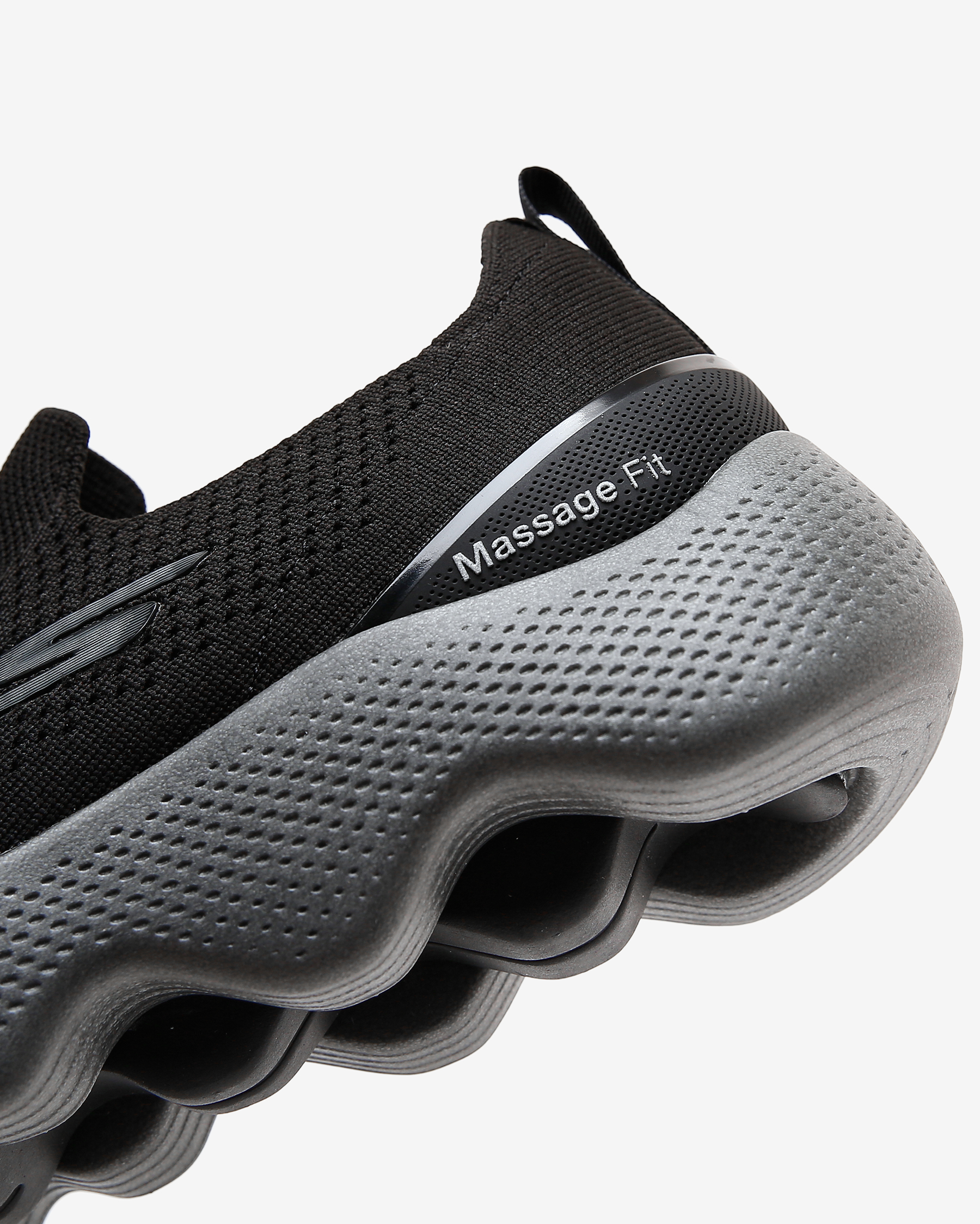 Skechers Go Walk Massage Fit - Tidal Erkek Siyah Yürüyüş Ayakkabısı ...