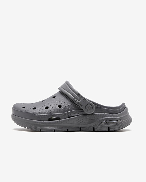 Skechers Arch Fit Foamies - Valiant Erkek Bej Terlik 243160 NAT